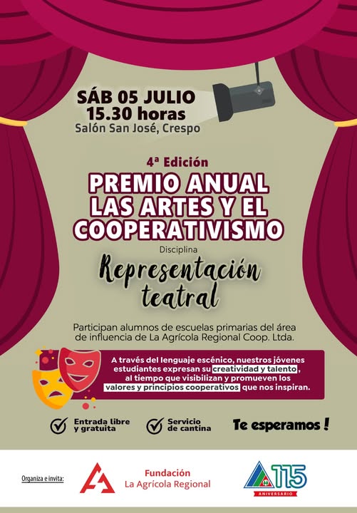 4to.Premio anual de las artes y el cooperativismo ⋆ Vale Crespo